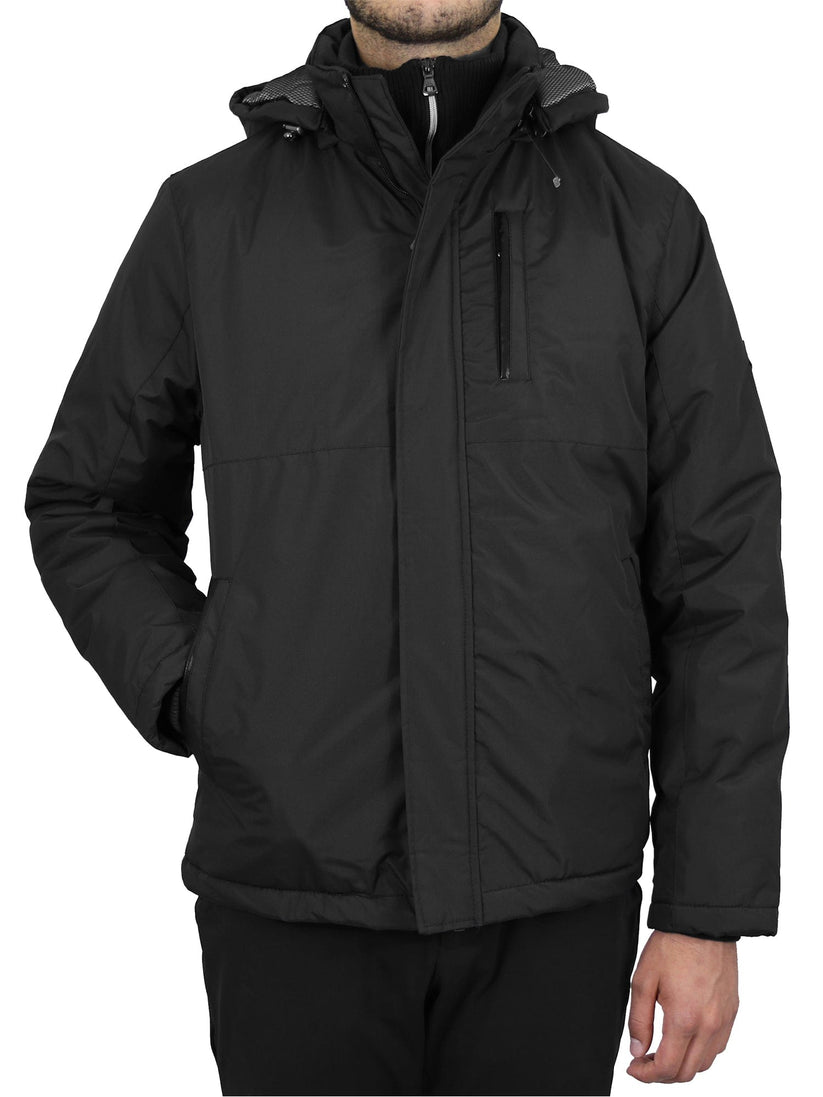 Men's Heavyweight Presidential Jacket With Detachable Hood – GalaxybyHarvic