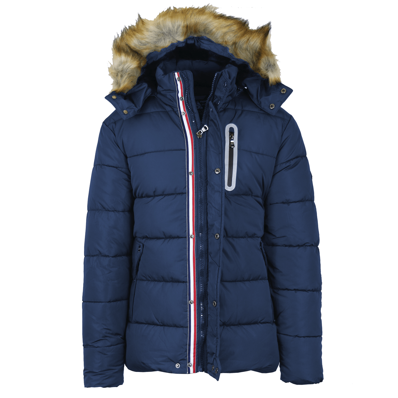 Men's Heavy Tech Puffer Jacket with Fur Hood – GalaxybyHarvic